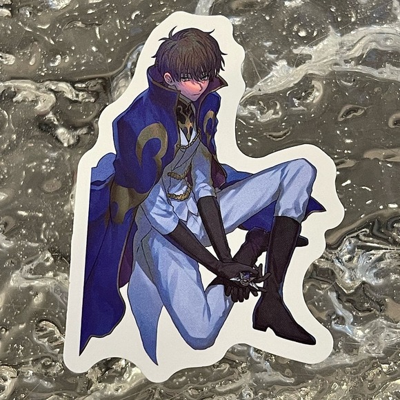 Na | Design | 5 Waterproof Vinyl Sticker Code Geass Suzaku Kururugi ...